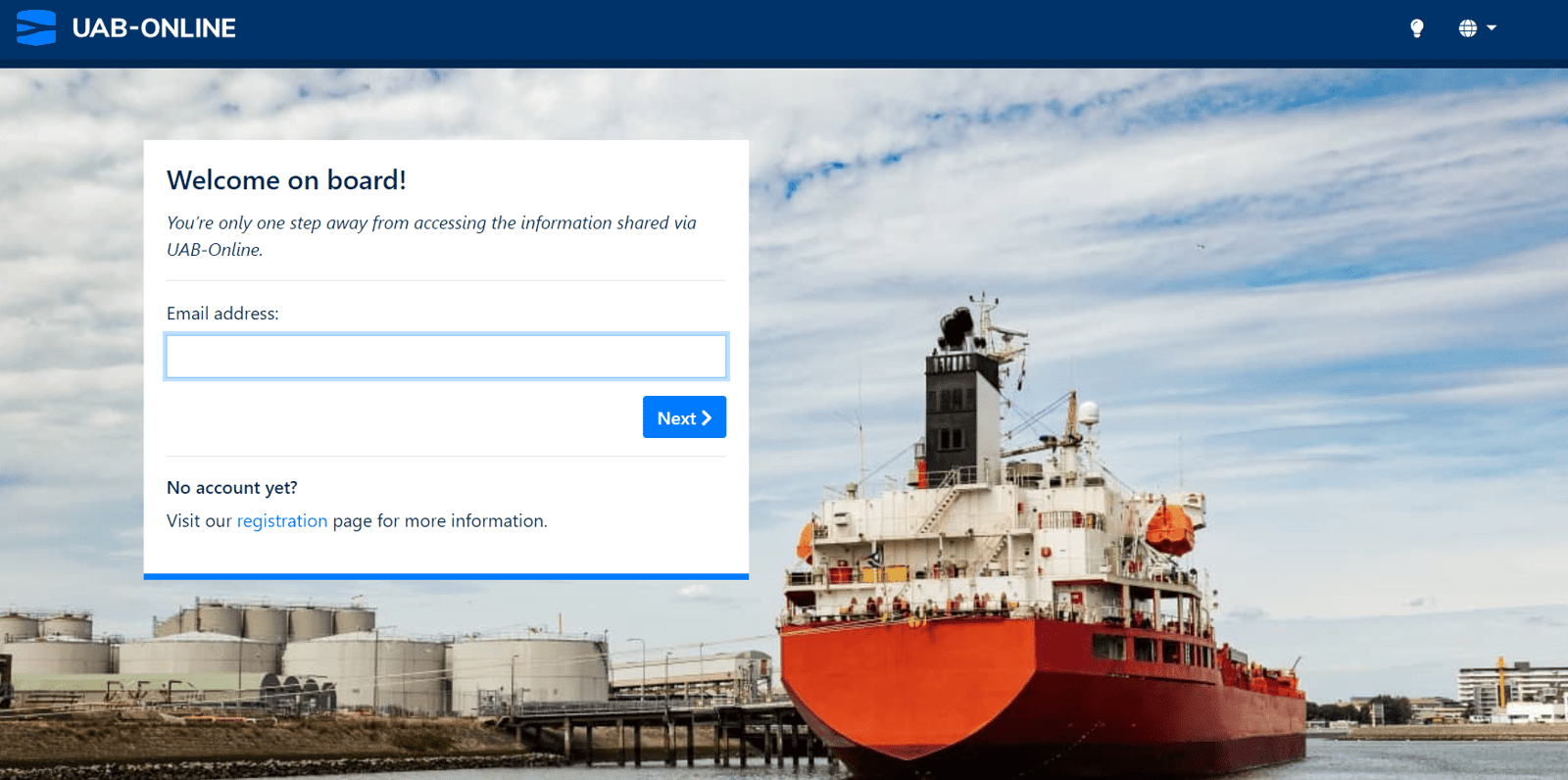 Redesign login experience